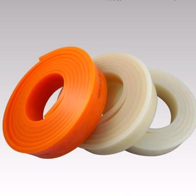 China Squeegee 50*9*75 Degree Green Flat Scratch Resistant Solvent Ink Scraper Scraper Screen Printing Squeegee Strip en venta