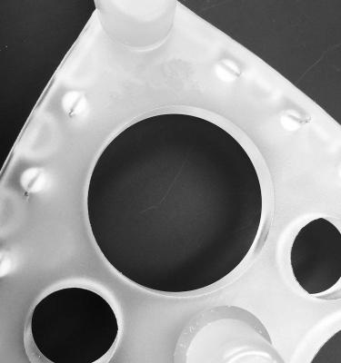 China Polyurethane Material Flour Mill Accessories Screen Cleaning Accessories Triangle Shape for sale