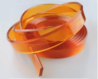 China Flat Scratch Resistant Solvent Ink Scraper Screen Printing Squeegee Strip for sale