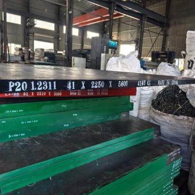 Cina P20 acciaio da stampo con durezza superficiale di fresatura e triturazione 28-35HRC in vendita