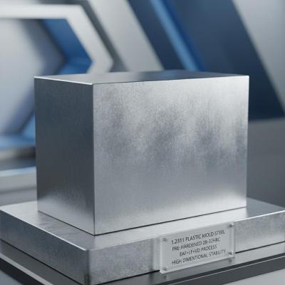 China 1.2311 Plastic Mold Steel Pre-hardened 28-32HRC with EAF+LF+VD Process for High Dimensional Stability in Precision Mold Making for sale