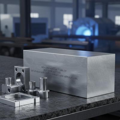 China High Dimensional Stability Plastic Mold Steel with Good Machining Performance Produced via EAF+LF+VD+ESR Process for Mold Base Applications for sale