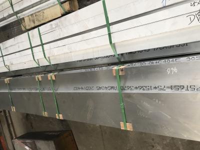 China Polierte Aluminiumlegierungs-Platte der flachen Stangen-6061 T6 zu verkaufen