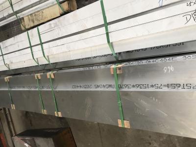 China Polierte Aluminiumlegierungs-Platte der flachen Stangen-6061 T6 zu verkaufen