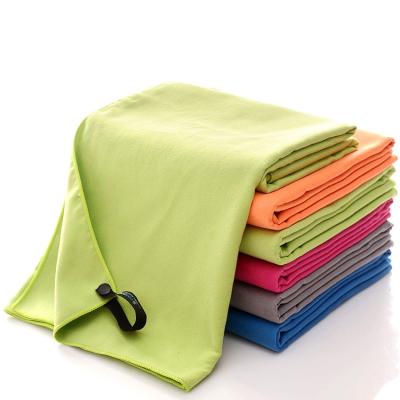 China Promotion custom logo Microfiber suede towel custom gym towel microfiber sport towels microfiber fabric for sale