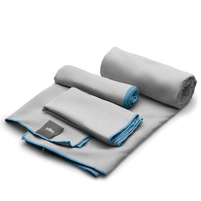 China Wholesale Fitness Gym Cooling Sports Towel Custom Logo Microfiber Beach Towel for sale
