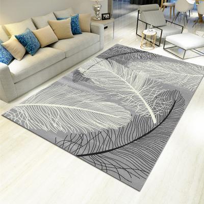 China 100% polyester colorful Luxury Washable Living Room Floor Carpet Mats  Bedroom Printing Carpet for sale