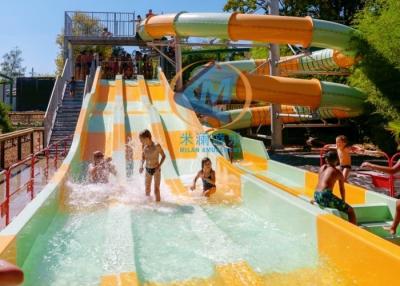 China Thrilling Racer Water Slide High Durability Professional For Entertainment for sale