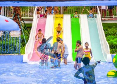 China Durable Public Water Slide Funny Commercial Pool Slides For Children for sale