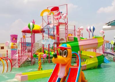 China Parque acuático al aire libre con temática de dulces para niños y familias, para uso público en venta