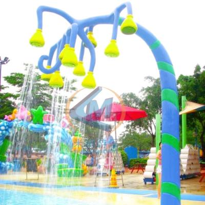 China Commercail Water Park Spray Attractive 2.5m Height High Durability For Kids Play Pool for sale