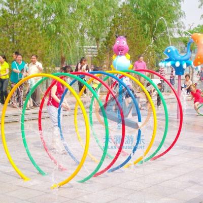 China Outdoor Playground Water Splash Pad Equipment For Public Use for sale