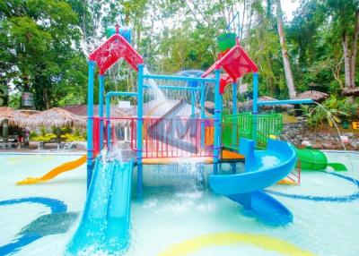 China Easy Installation Commercial Playground Equipment Water Playground House For Children for sale