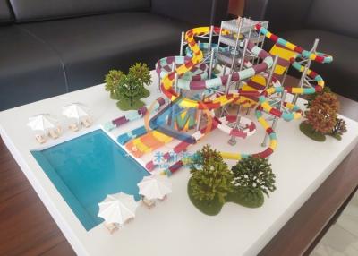 China 12M Height Water Park Water Slide Smooth Surface For Adults Teenagers for sale