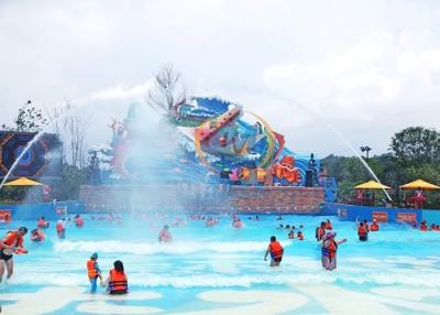 China Low Noise Wave Pool Machine 6-8 Types Wave For Outdoor Amusement Park for sale