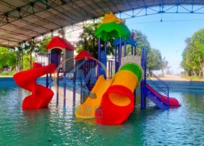 China Outdoor Water Funny and Colorful Playground  Water House for Children for sale