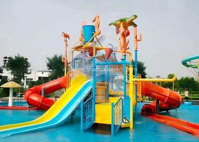 China Small Interactive Watet House For Water Park Equipment for sale