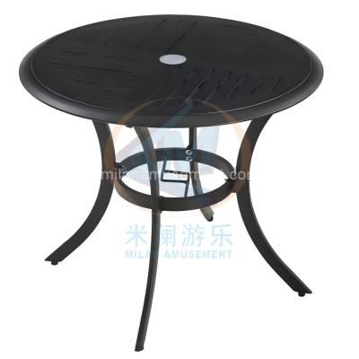 China Waterproof Moisture Proof Plywood Round Table For Outdoor for sale