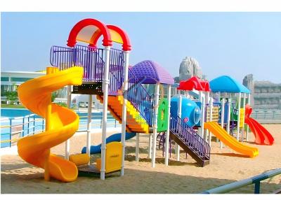 China Non Power Outdoor Playground Park Slide Combination Equipment for sale