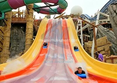 China Colorful Race Water Slide High Speed Slide For Commercial for sale