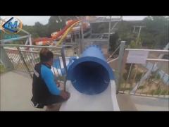 Nice Feature Aqua Amusement  Water Space Bowl Slide with 1.5m Pool depth for sale