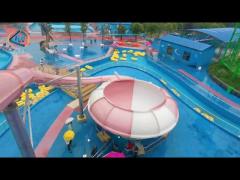 Aqua Park Adult  Pool with Water Bowl Slides for Amusement Park,Restort Place