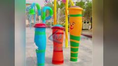 High Durability Aqua Splash Sprayers Flower Shape For Indoor Entertainment