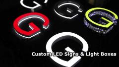 Custom LED Light Boxes & 3D Signage Manufacturer | Factory Showcase