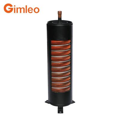 China 25Hp Stainless Steel Shell / Copper Tube Heat Exchanger Condenser RBH06-CMx4 for sale