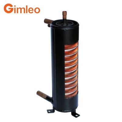 China 25Hp Stainless Steel Shell / Copper Tube Heat Exchanger Condenser RBH06-CMx4 for sale
