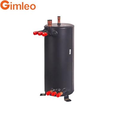 China Copper T2 / TP2 Tube In Shell Heat Exchanger GAH05-CMF With 10kw Cooling Capacity for sale