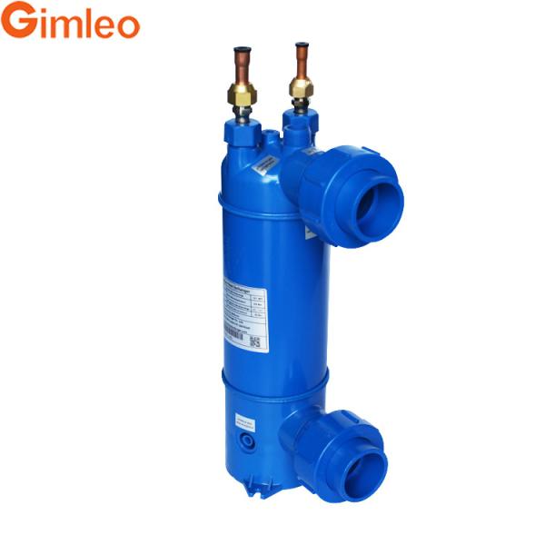 Quality Sea Water Heat Exchanger PVC Shell Corrosion Resistance MHTA1 Swimming Pool Rohs PVC Titanium for sale