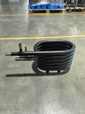 China Customizable Loading Port Coaxial Heat Exchanger with Stainless Steel Construction for High Thermal Efficiency for sale