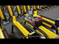 2100W Industrial Firewood Log Splitter Horizontal Electric 7 Ton Log Splitter