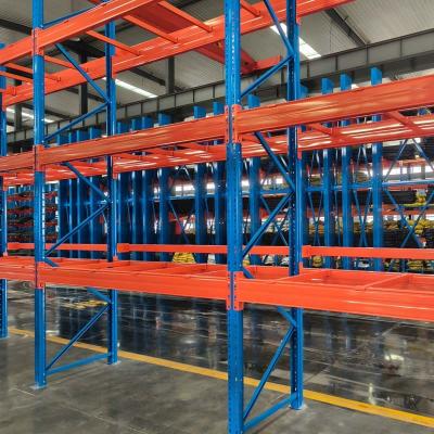 China Customized Steel Warehouse Pallet Rack For Cold Storage Warehouse Shelves for sale
