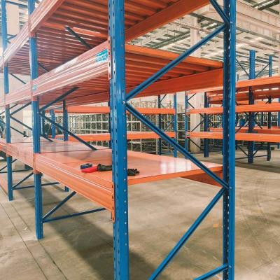 China Customized Depth Warehouse Pallet Racking Large Capacity Inventory Storage Racks for sale