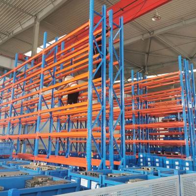 China Industrial Warehouse Storage Pallet Shelving Orange/Blue/Grey/Green/Customized for sale
