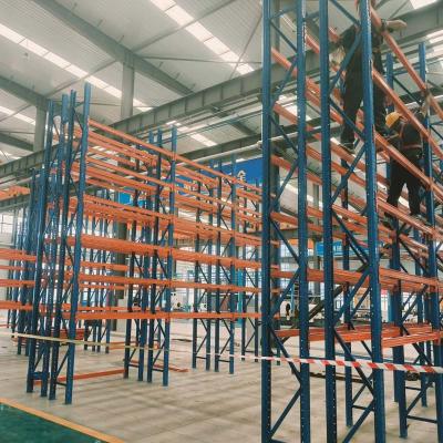 China Industrial Warehouse Storage Pallet Racking with Customizable Options for sale