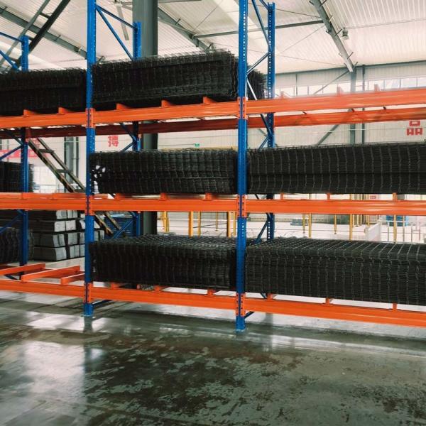 Quality Coated Warehouse Rack For Heavy-Duty And Customizable Industrial Storage for sale