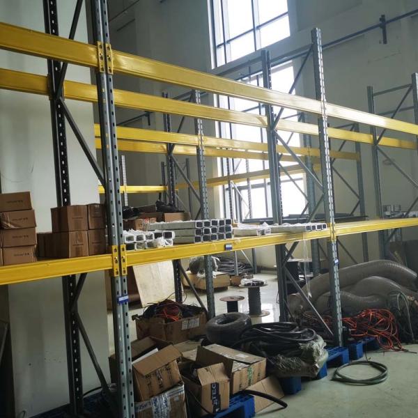 Quality Coated Warehouse Rack For Heavy-Duty And Customizable Industrial Storage for sale