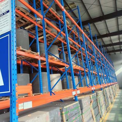 China Wear Resistant Warehouse Pallet Rack Supermarket Heavy Duty Pallet Storage Shelves for sale