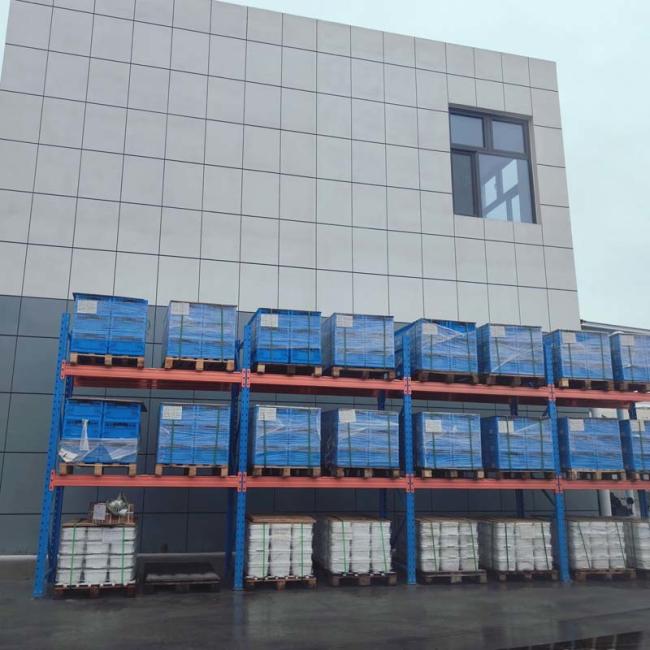 Warehouse racking system with multiple units