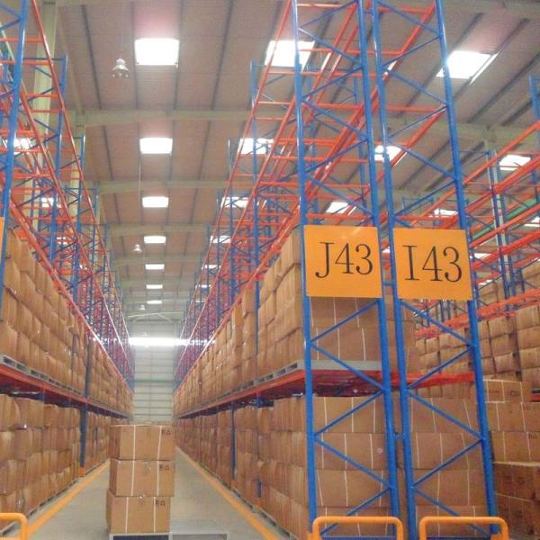 Quality Customized Warehouse Pallet Rack With Capacity 500kgs-4000kgs/Shelf for sale