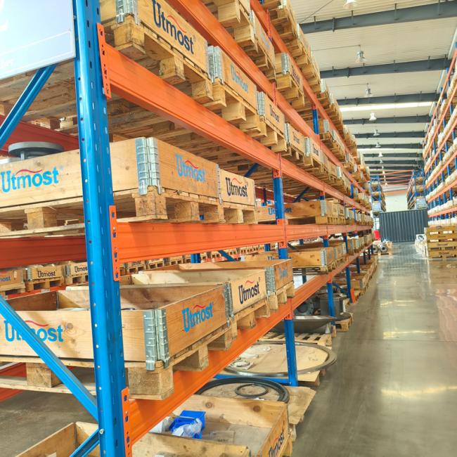 Customizable pallet rack dimensions