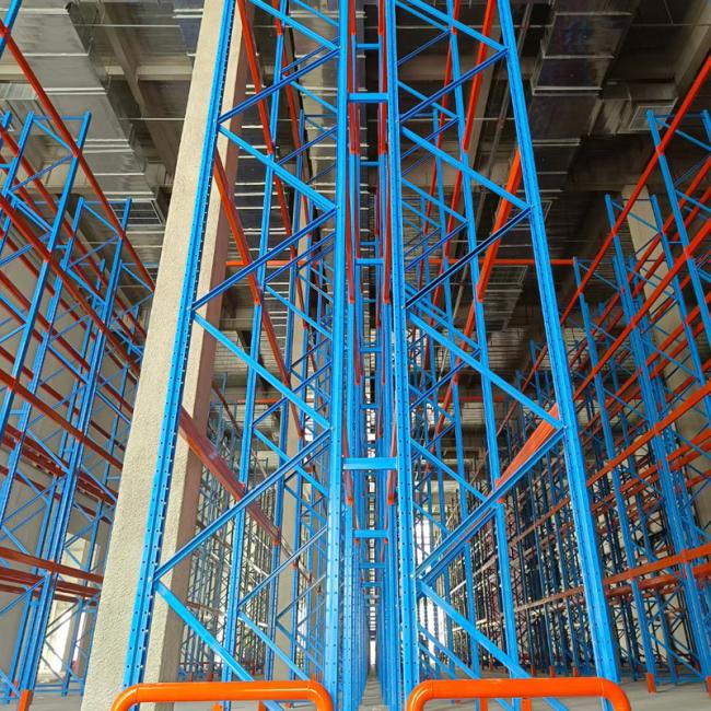 Industrial storage rack assembly