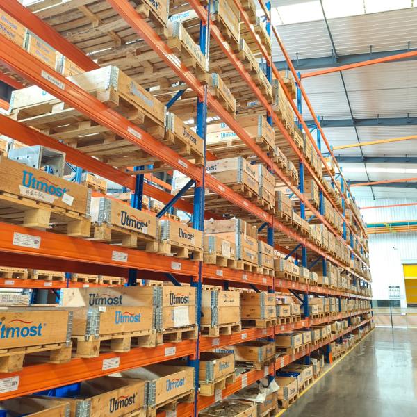 Quality Steel Storage Solutions Warehouse Pallet Rack With Adjustable Depth Corrosion for sale