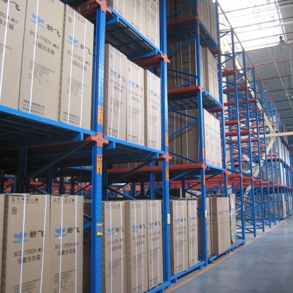 Quality Cold Rolled Steel Industrial Storage Rack 600kg-6000KGS/layer Load Heavy Duty for sale