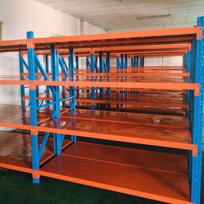 Customizable shelving rack dimensions