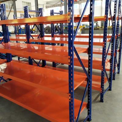 China 100kg-500KG/Per Layer Heavy Duty Industrial Shelving Racks With Five Adjustable Layers for sale