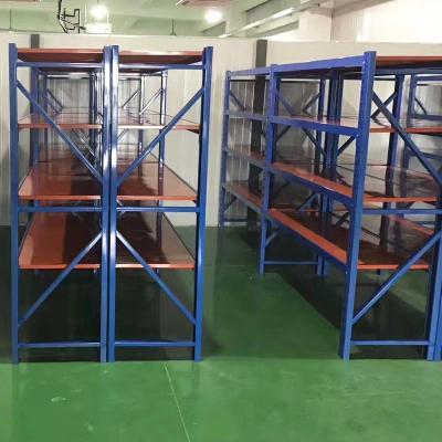 China 5 Shelf Stylish Warehouse Storage Rack With Rust Resistant Powder Coating Finish for sale